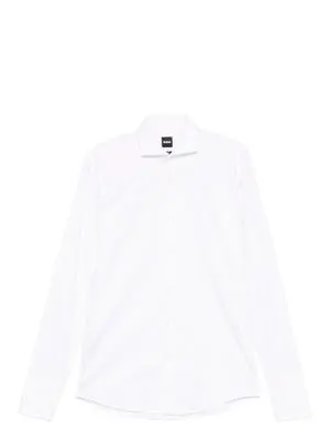 BOSS Classic-collar Shirt - White