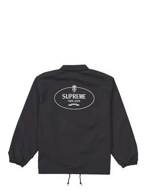 Supreme Crest Coaches Jacket - Black
