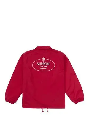 Supreme Crest Coaches Jacket - Red