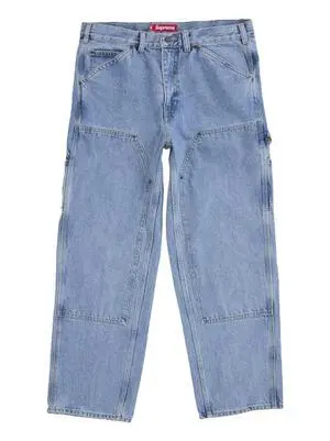 Supreme Double Knee Painter Pant - Washed Indigo