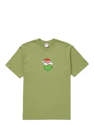 Supreme Grinch Tee Shirt Moss