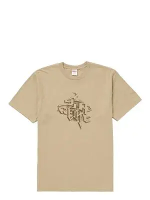 Supreme Smoke Tee Shirt - Khaki