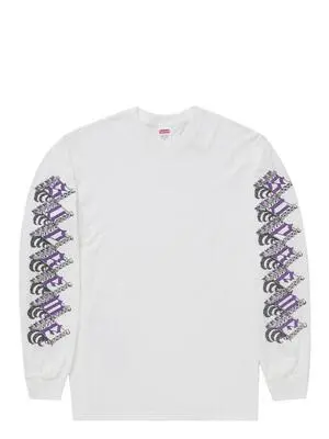 Supreme Strawberries Long Sleeve Tee Shirt - White