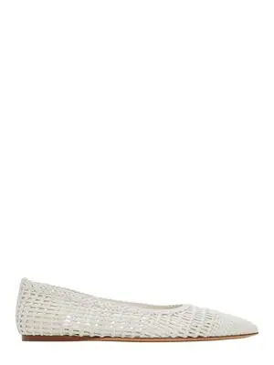GABRIELA HEARST Gabriela Hearst Aurora Braided Ballerina Flats