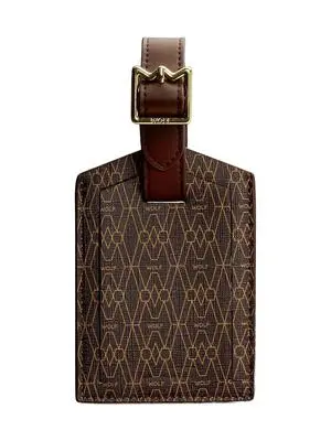 Wolf Signature Luggage Tag - Brown
