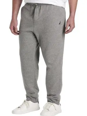NAUTICA Big & Tall Joggers - Stone Grey Hthr