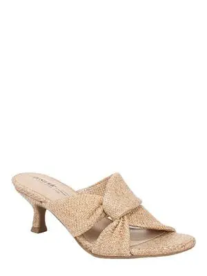 LIFESTRIDE LifeStride Nori Heeled Sandal Natural Tan