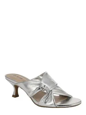 LIFESTRIDE LifeStride Nori Heeled Sandal Silver