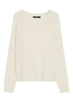 Max Mara Tago Cashmere Sweater - Ecru