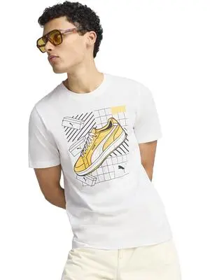 PUMA Graphics Sneakers T-shirt White