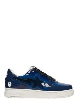 BAPE A Bathing Ape Bape Sta Icon M2 Sneakers Navy Blue