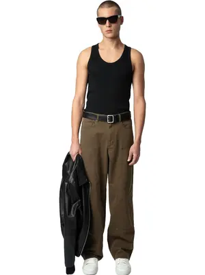 Zadig&Voltaire Perry Cargo Trousers Brown