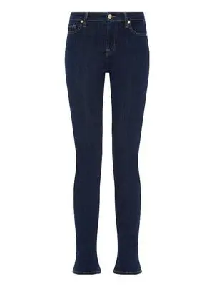 7 For All Mankind Stacked Skinny Jeans - Black