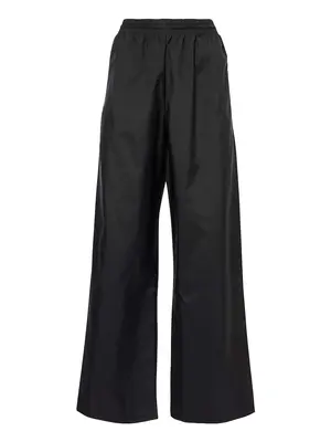 Wardrobe.NYC Wide-leg Track Pants - Black