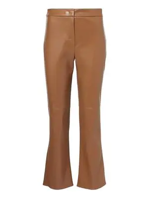 Max Mara Sublime Cropped Bootcut Pants - Brown