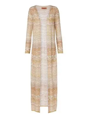 Missoni Zigzag Lamé Cardigan - Multicoloured