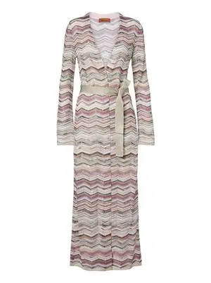 Missoni Zigzag Lamé Cardigan - Multicoloured