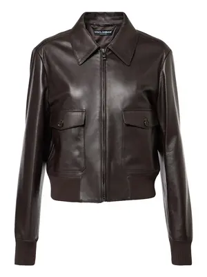 DOLCE & GABBANA Dolce&Gabbana Leather Jacket