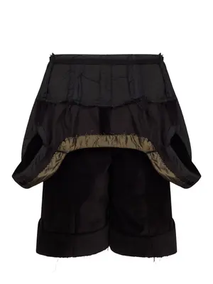 MAISON MARGIELA Layered Shorts - Black