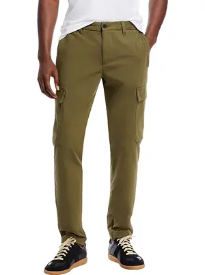 BOSS Kaiton Slim Fit Cargo Pants Open Green