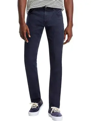 PT TORINO Cotton Stretch Twill 5-pocket Pants - Navy