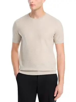 EMPORIO ARMANI Wool Jacquard Tee