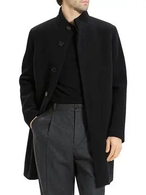Theory Belvin Wool Coat Black