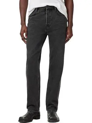 ALLSAINTS Reid Regular Fit Jeans - Black