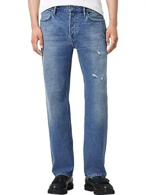 ALLSAINTS Reid Regular Fit Jeans - Washed Indigo