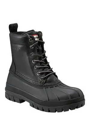 Hunter Southall Lace Up Boots Black