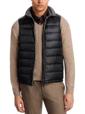 Herno Puffer Vest - Black/grey