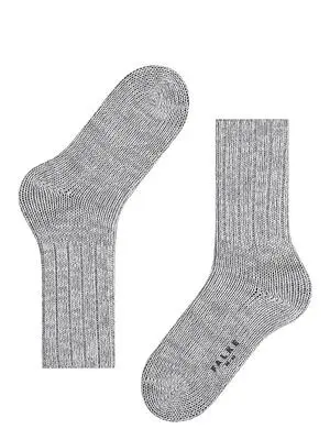 Rains Falke Brooklyn Cotton-blend Boot Socks - Metal Grey