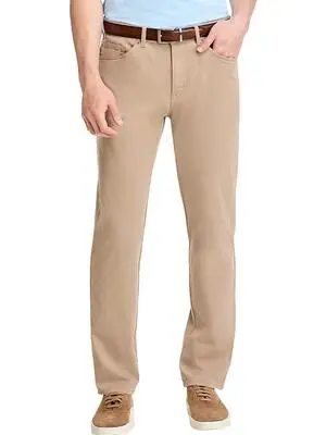 Peter Millar Signature Sateen Five-Pocket Pants Grain