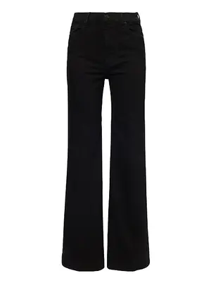 7 For All Mankind Modern Dojo Flared-leg High-rise Jeans - Soho Night