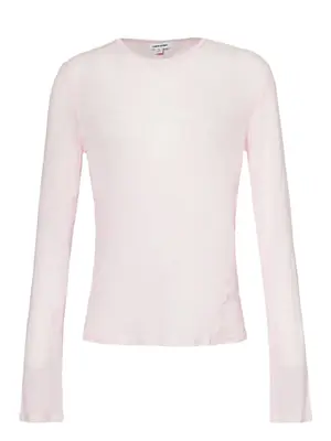 JADED LONDON Woven-blend Top With Flared Cuffs - Pink