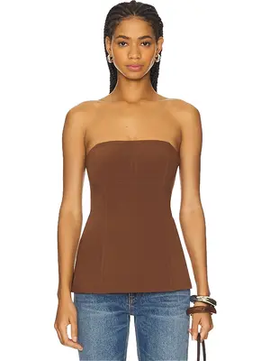 LOVERS AND FRIENDS Noah Top - Brown