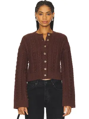 Tularosa Hunter Cardigan - Brown