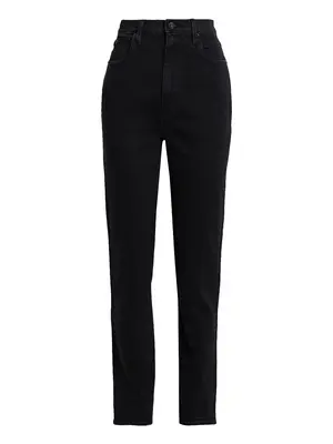 SLVRLAKE Beatnik High-rise Slim-leg Jeans - Black