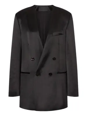 PHILOSOPHY DI LORENZO SERAFINI Philosophy Di Lorenzo Serafini Lapeless Double-Breasted Blazer