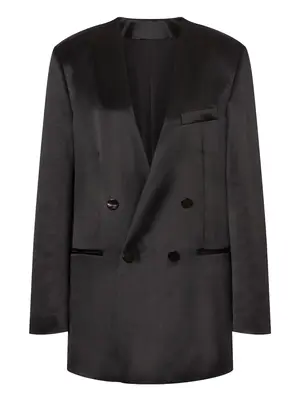 PHILOSOPHY DI LORENZO SERAFINI Philosophy Di Lorenzo Serafini Lapeless Double-Breasted Blazer