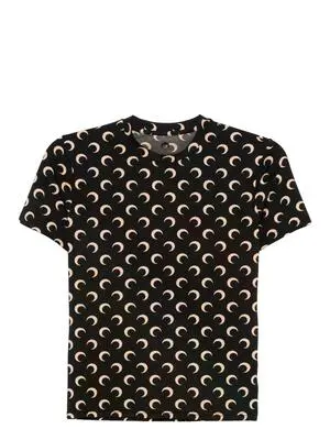 MARINE SERRE Moon Print T-shirt - Black