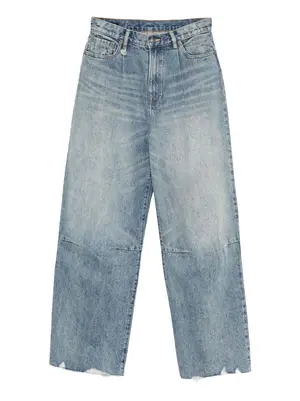 R13 Wayne Wide-leg Jeans - Blue