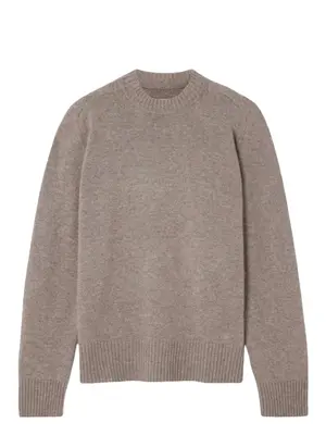 Loulou De Saison Baltra Cashmere Sweater Beige