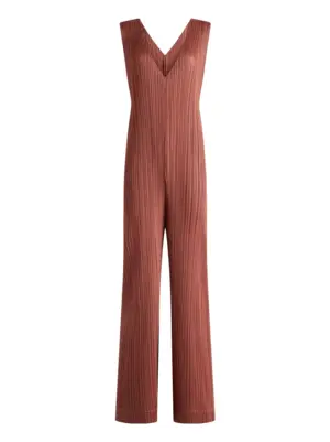 Issey Miyake All-in-one Jumpsuit - Copper Brown