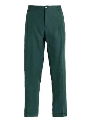 Dolce & Gabbana Tailored Linen Pants - Green
