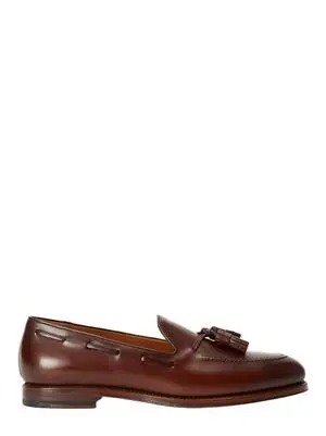 Ralph Lauren Maestra Tassel Loafer - Dark Brown