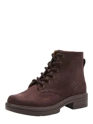 ABEO Vista Lace Boots - Chocolate Suede - Metatarsal
