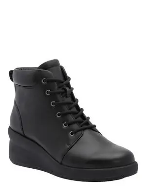 ABEO Passage Lace Up Boots Black - Regular