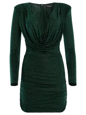 Retrofete Alpine Mini Dress - Green
