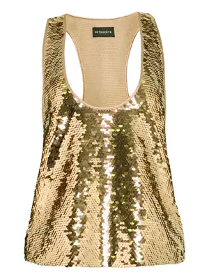 Retrofete Mandy Tank - Gold